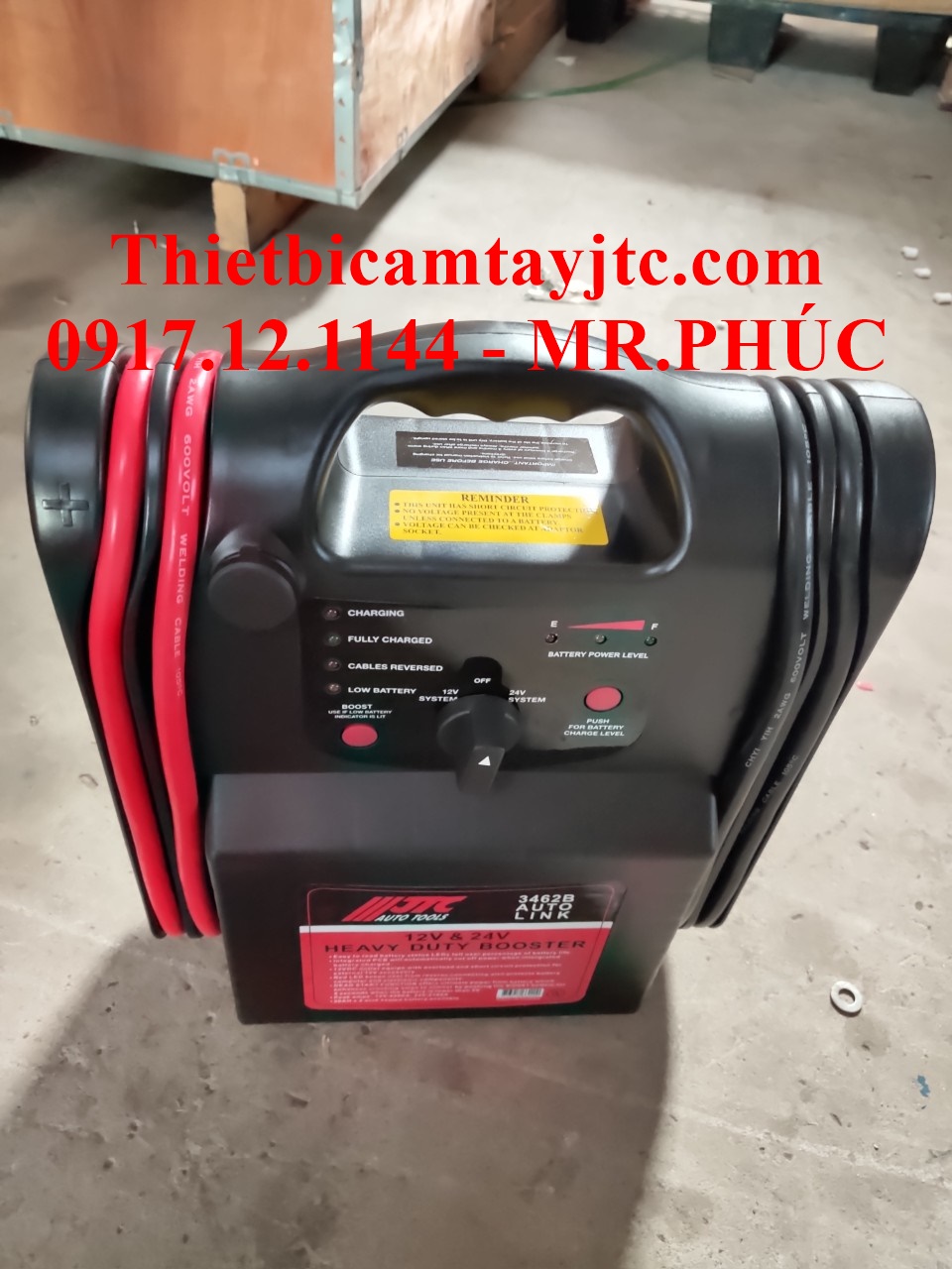 Bình đề cứu pan 12V & 24V JTC 3462B - Thiết Bị Tân Minh Giang