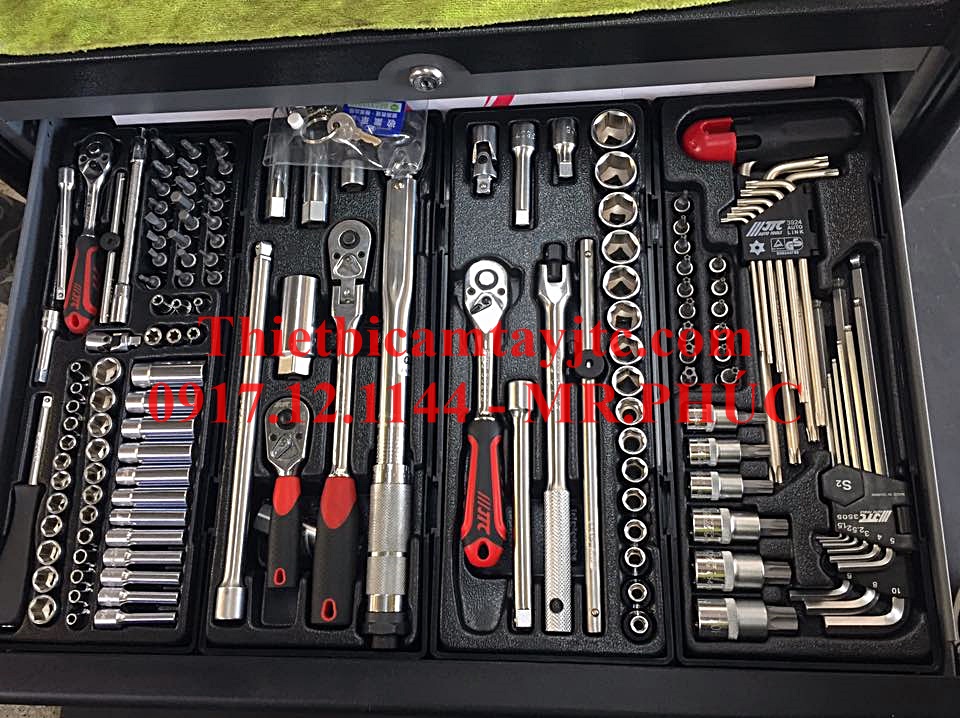 Tủ 7 ngăn kèm 344 chi tiết JTC 3931+344